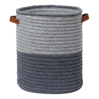 Casa Mesa Basket, 14"x14"x16" - Farmhouse - Baskets - by Colonial Mills ...