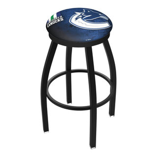 Holland L8B2B 03 Vancouver Canucks 25" Swivel Counter Stool - Black ...