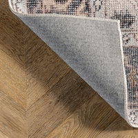 nuLOOM Mali Machine Washable Traditional Medallion Transitional Area ...