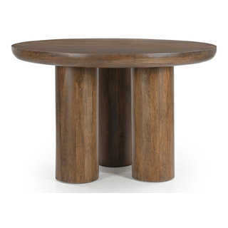 Napa Dining Table Rich Brown - Transitional - Dining Tables - by ...