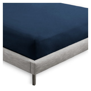 Bare Home Microfiber Fitted Sheets - Set of 2, Queen - Contemporary ...