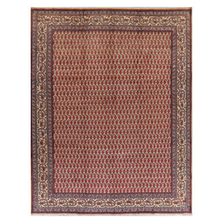 Consigned, Hand-Knotted Oriental Traditional Persian Area Rug, Brown ...