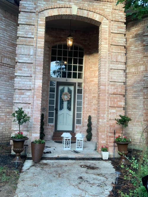 weird steps on front porch