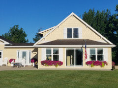 LP Smartside - Snowscape White or Desert Stone Examples