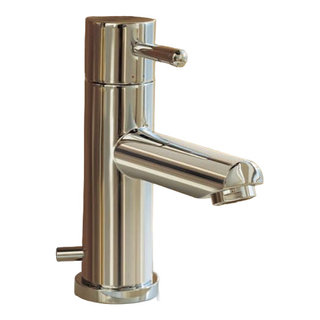 Modern Bathroom Faucet, Ceramic Disc Valve With Single Lever, Brushed ...