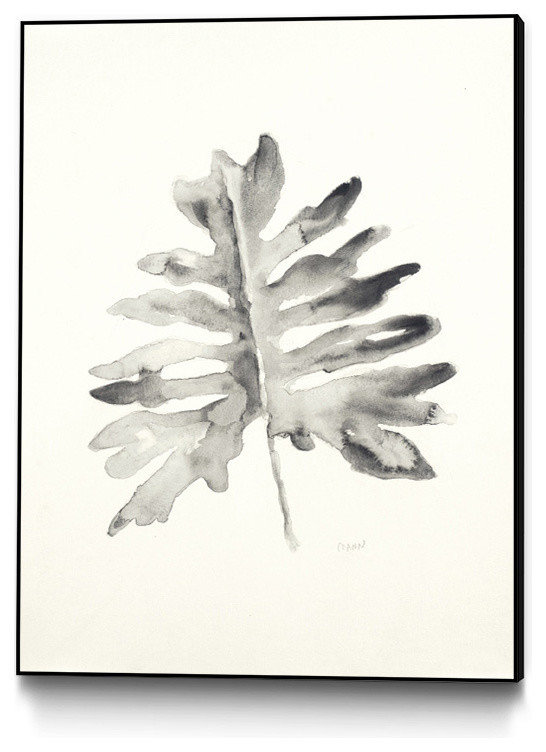 Black & White Palm II Art block Framed Canvas, 18"x24" - Tropical ...