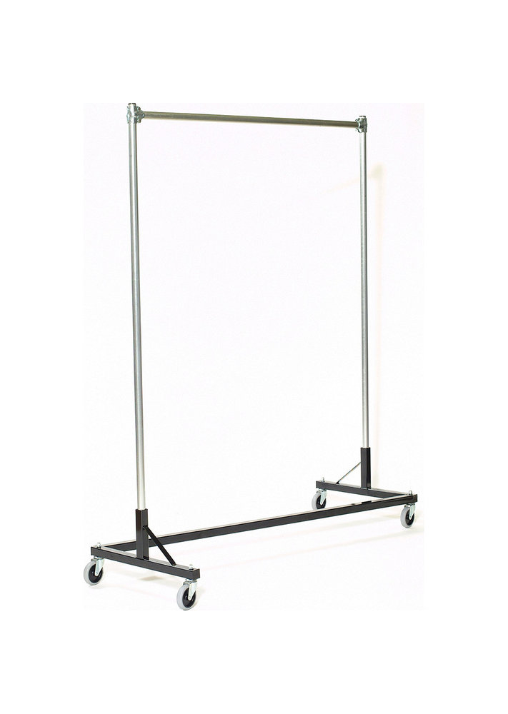 Z-Rack - Heavy Duty 60" Long Base Single Rail w/ 72" Uprights ...