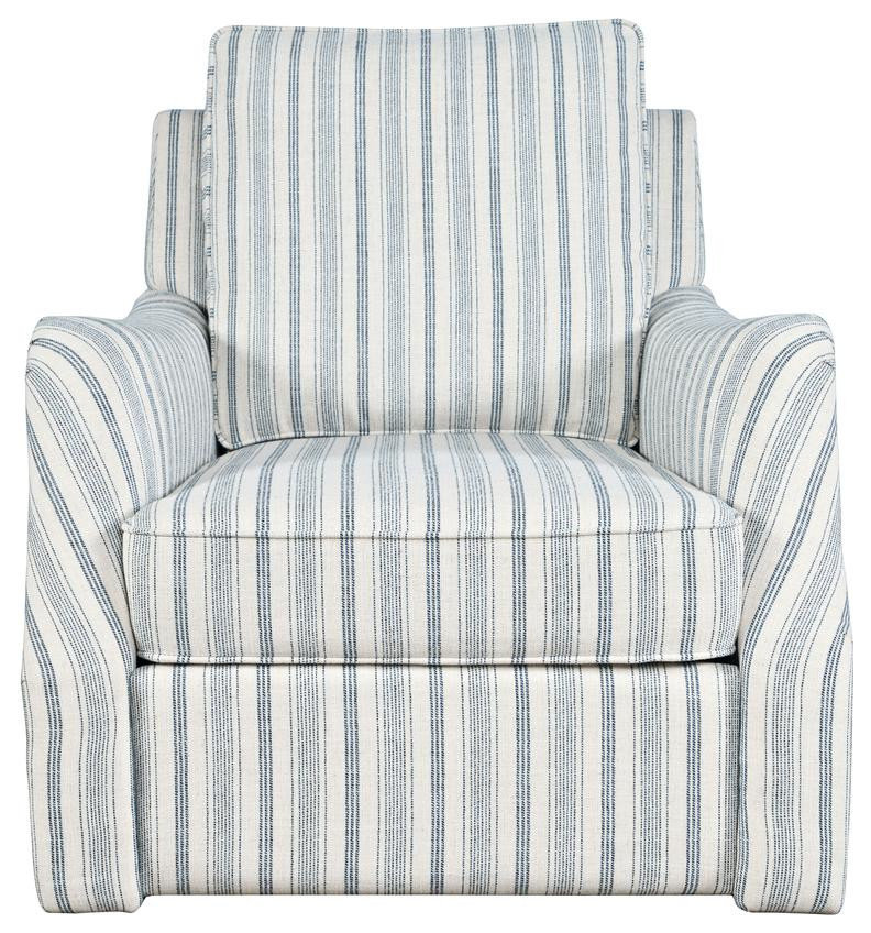 Kennedy Carter Contemporary Upholstered Pattern Swivel Accent Chair ...