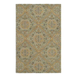Kaleen Helena Collection Sage Brown Runner 2'6"x12' - Hall And Stair ...