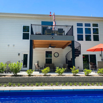 Cedar Wrapped Deck Posts - Photos & Ideas | Houzz