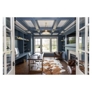 Stately Office - Home Office - Other - by Curran Cabinetry & Design LLC ...