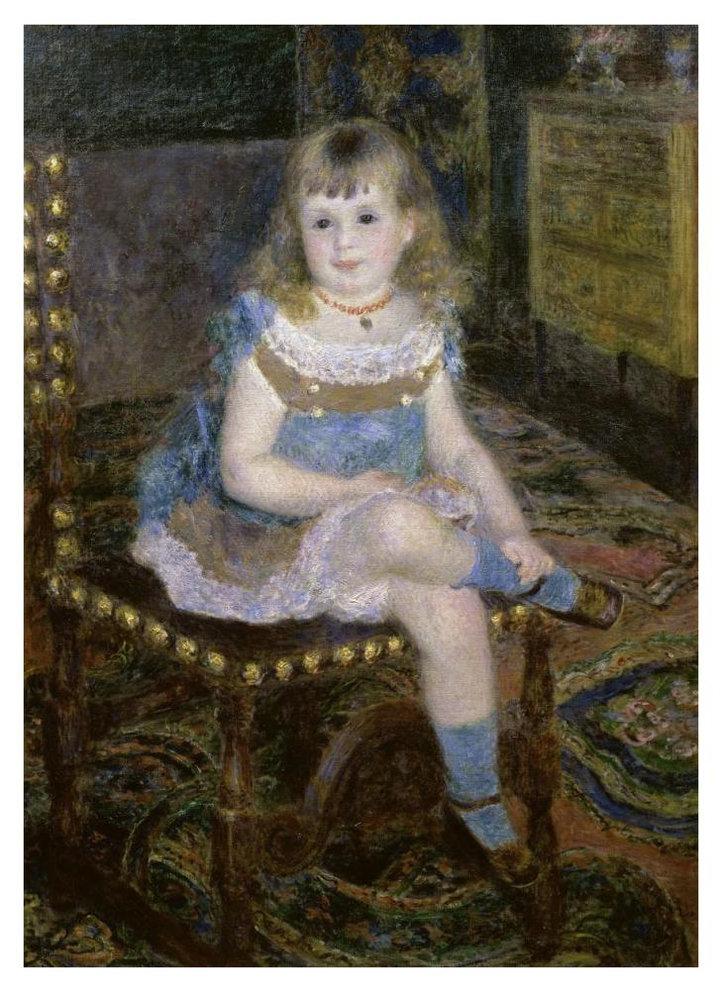 "Miss Georgette Charpentier Seated" Print by Pierre-Auguste Renoir, 18 ...