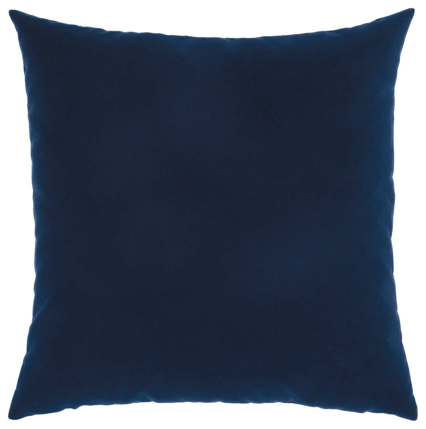 Lush Velvet Midnight Indoor/Outdoor Performance Pillow, 20" x 20 ...