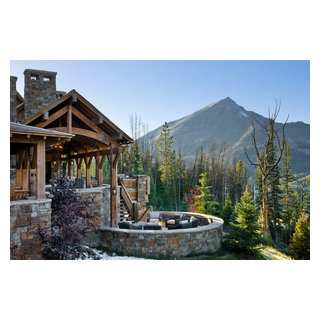 Yellowstone Club Summit Residence - Rustic - Patio - Other - by Locati ...