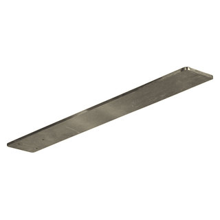 3"x20" Logan Hidden Support Steel Bracket, Hammered Black, 3"Wx20"D/16 ...