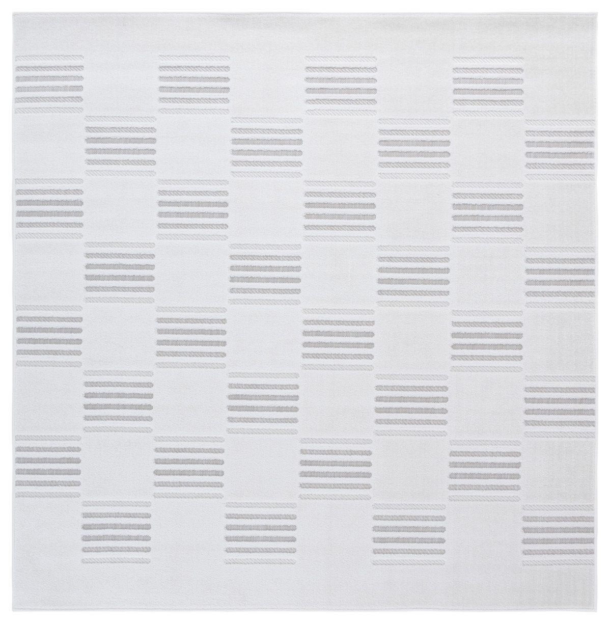 Safavieh Indoor-Outdoor Stella Collection, STA126 Rug, 6'7" Square ...