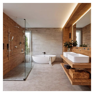 Villa - Modern - Badezimmer - Sonstige - von Planwerk67 GmbH | Houzz
