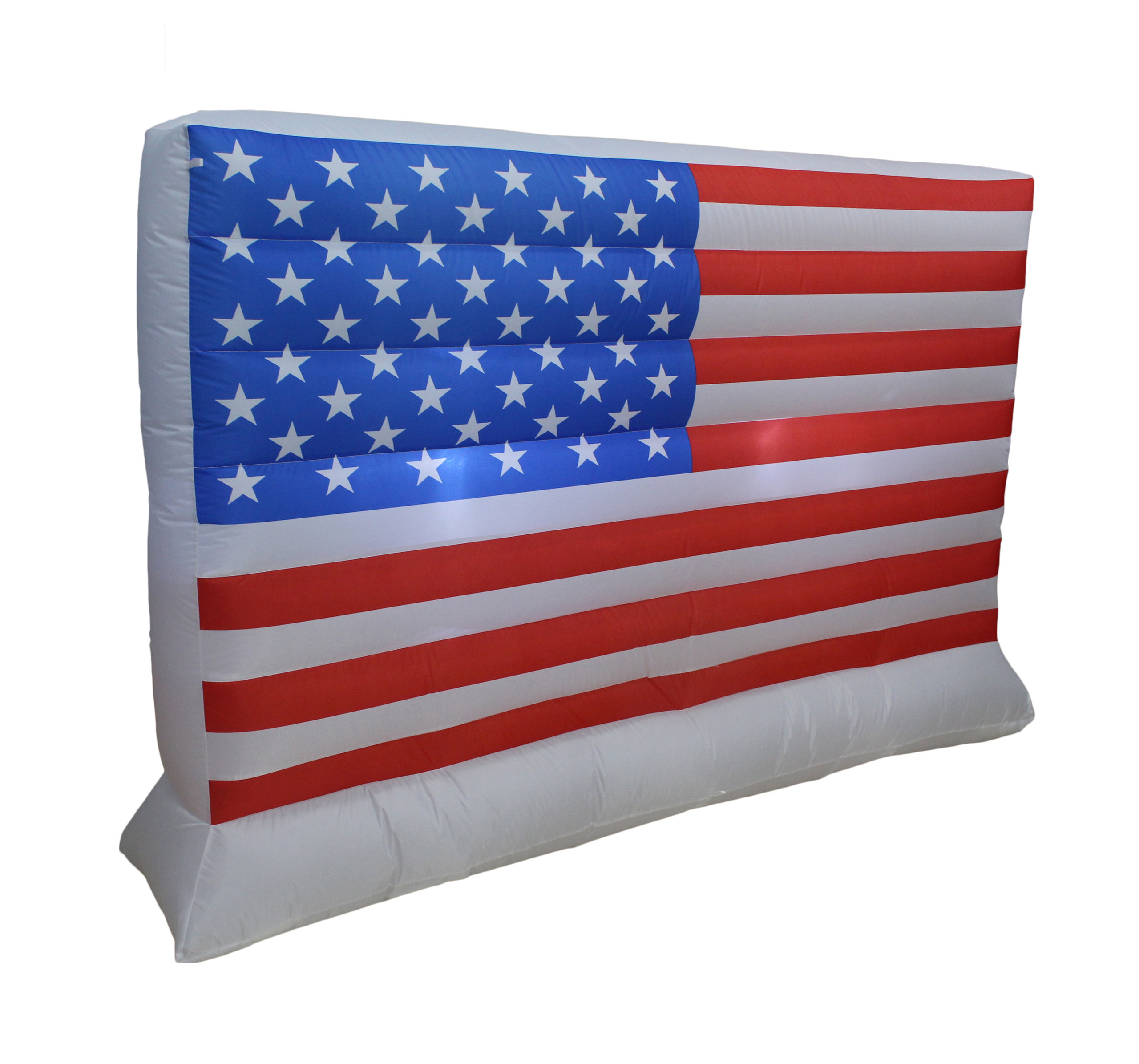 6' Long Patriotic Independence Day American Flag Inflatable Yard ...