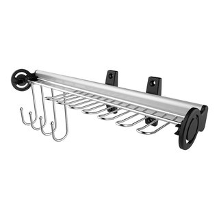 Pull Out Belt & Tie Rack Chrome Plated - Closet Organizers - by DEPOT ...