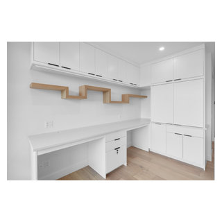 Modern New Home - Flex Room - Modern - Home Office - Edmonton - by ...