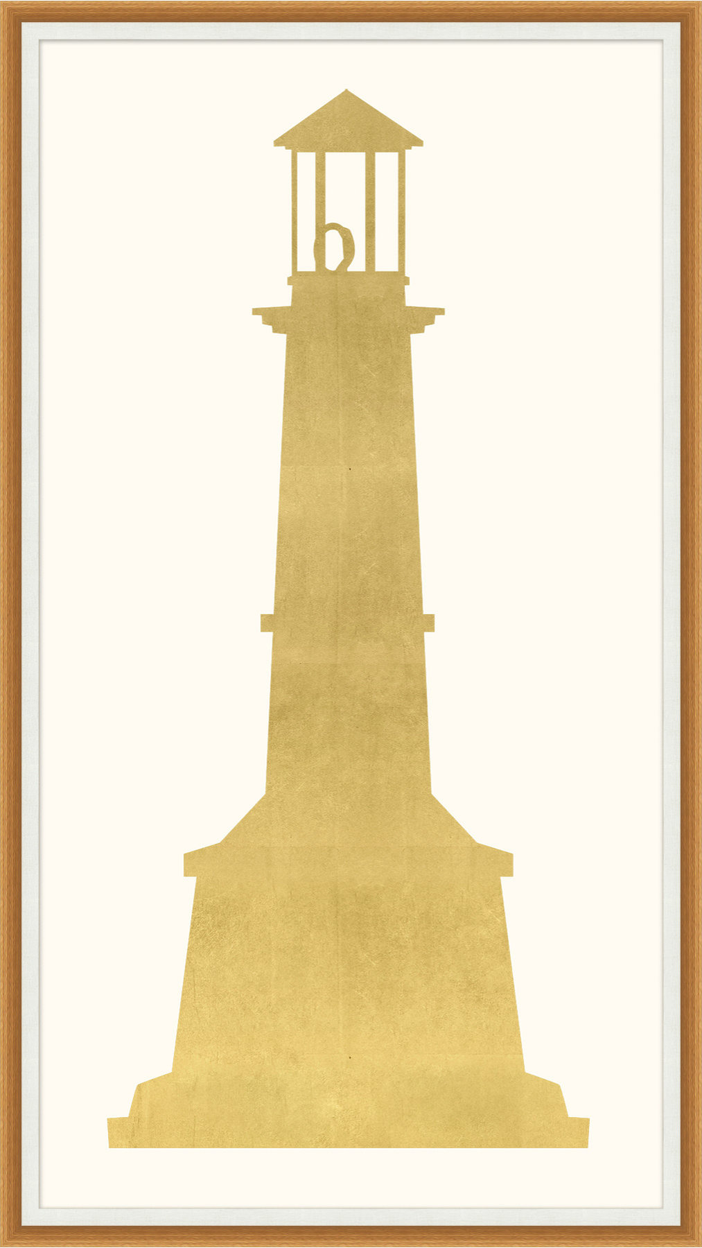 Gold Lighthouse 4, Giclee Reproduction Artwork, 35.25x63.25 ...