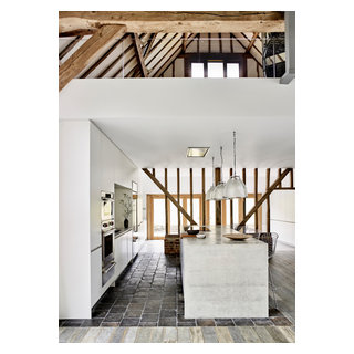 Case Study: Bottom House Farm - Farmhouse - Kitchen - London - by ...