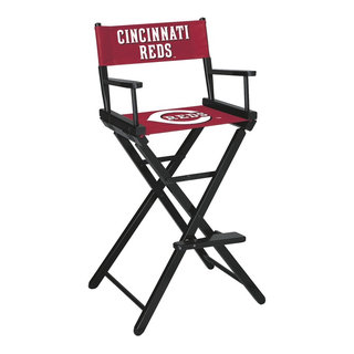Cincinnati Reds Directors Chair, Bar Height - Contemporary - Folding ...