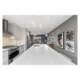 Sierra Place Residence - Contemporary - Kitchen - Calgary - by Lara ...