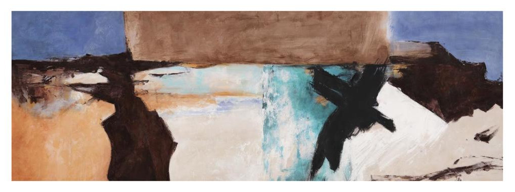 "Bahamas" Digital Paper Print by Chaz Olin, 38"x14", 26"x74 ...