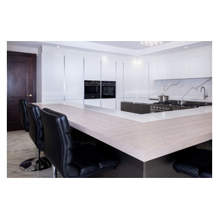 Industrial Kitchen Design in Stanmore, London by Kudos Interior Designs ...