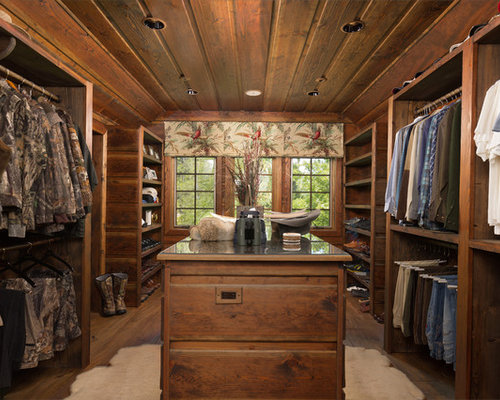 Rustic Closet Design Ideas, Remodels & Photos