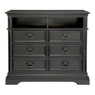 Pulaski Furniture | Brookfield Black Media Chest - Traditional - New ...