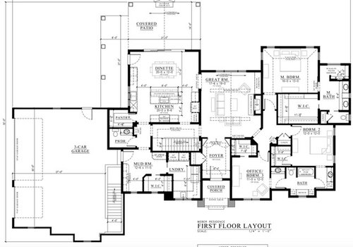 Building and want a good flow in floor plan