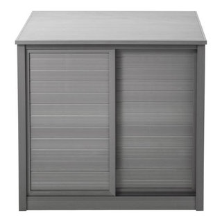 New Age Pet® ECOFLEX® 48 Versa Multi-Purpose Cabinet Stand - Grey - Contemporary - Accent And ...