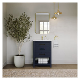 The Harper Bathroom Vanity, 24" - Contemporary - Bathroom Vanities And ...