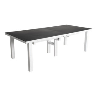 Parsons Table Extension Table - Transitional - Outdoor Dining Tables ...
