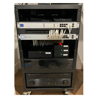 Advanced Home Networking Installation - Modern - Home Theater - San ...
