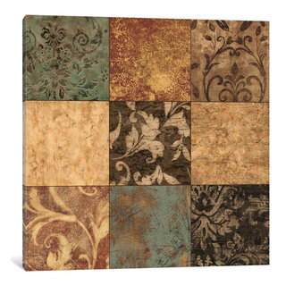 "Luxe I" by Chris Donovan, Canvas Print, 26x26x1.5" - Contemporary ...