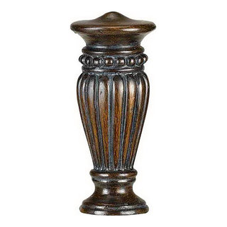 Brown Resin Finial, Finials, Fa-5002B - Transitional - Lighting ...