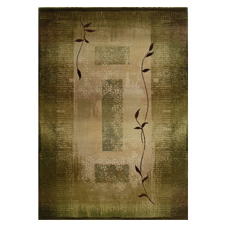 Oriental Weavers Sphinx Generations 544G1 Medium Green Rug, 6' Round ...