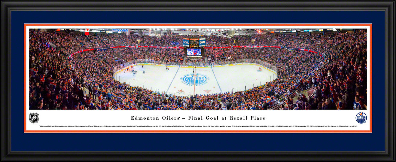 Edmonton Oilers, Final Game At Rexall - Traditional - Prints And ...