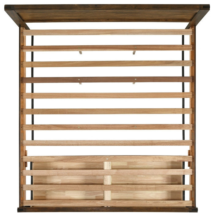 Picket House Furnishings Wren King Platform Storage Bed in Chestnut ...