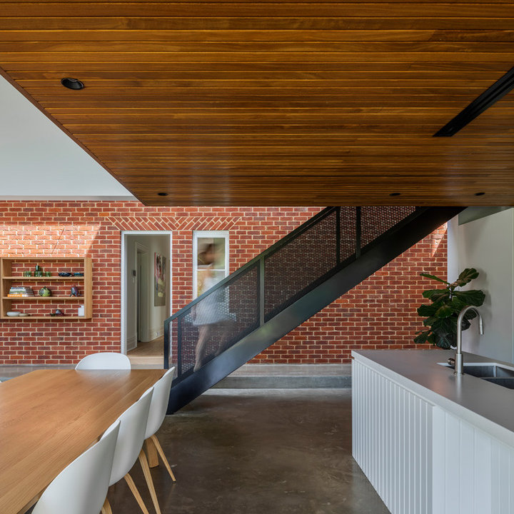 75 Brick Wall Staircase Ideas You'll Love - May, 2025 | Houzz