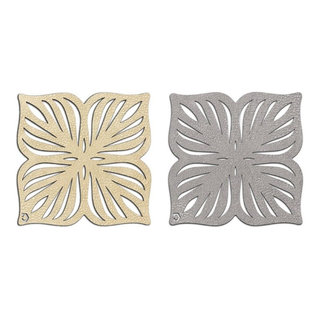 Double-Sided Reversible Blossom Trivet - Contemporary - Trivets - by ...