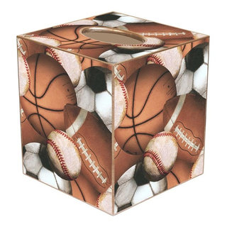 TB1515 - All Sports Tissue Box Cover - Traditional - Tissue Box Holders ...