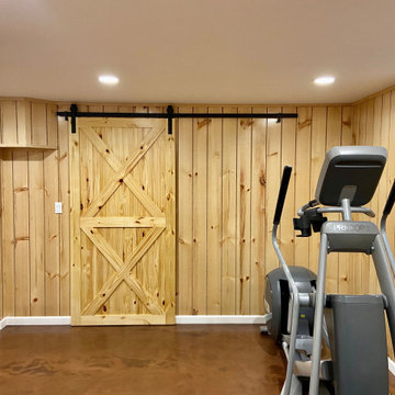 75 Wood Wall Basement Ideas You'll Love - December, 2025 | Houzz