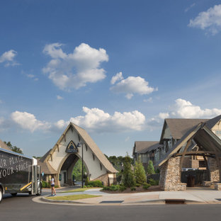 75 Beautiful Rustic Apartment Exterior Pictures & Ideas | Houzz