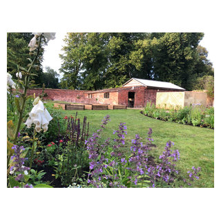 Cottage Garden , Puddington - Victorian - Landscape - Cheshire - by ...