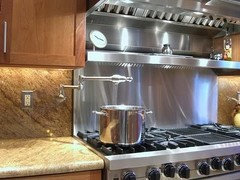 Ideas for Backsplash for Flat Surface Stove with no Back | Houzz Forum