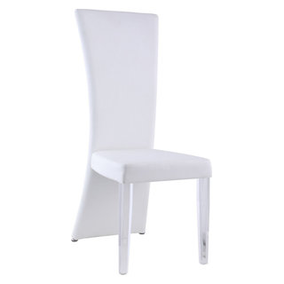 Curved High Back Side Chair (Set of 2) - Contemporary - Dining Chairs ...